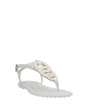 TOD'S Leather Thong Sandals