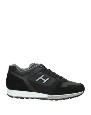 Hogan Leather Sneakers - Black