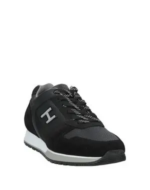 Hogan Leather Sneakers - Black