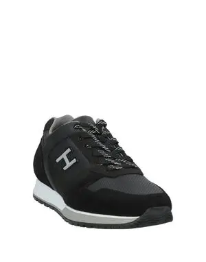 Hogan Leather Sneakers - Black