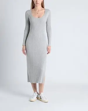 NINETY PERCENT Jasmine Ribbed Midi Dress