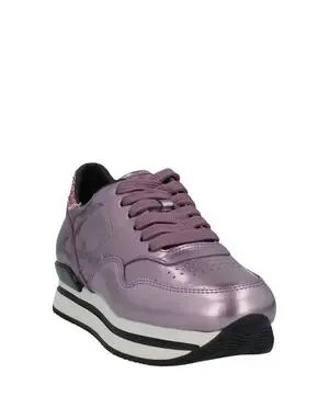 Hogan Low-top Leather Sneakers - Purple