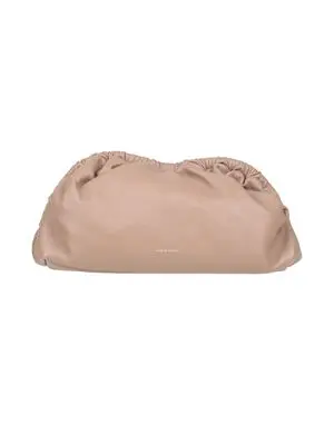 MANSUR GAVRIEL Leather Clutch Light Brown