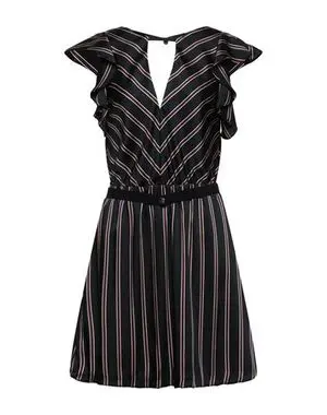 LIU •JO Mini Flared Striped Dress