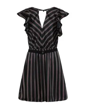 LIU •JO Mini Flared Striped Dress