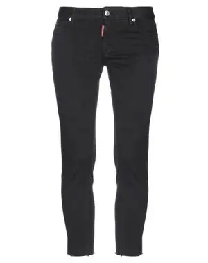 Dsquared2 Slim Fit Gabardine Pants - Black