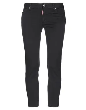 Dsquared2 Slim Fit Gabardine Pants - Black