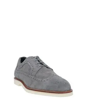 Hogan Lace-up Leather Brogues - Grey