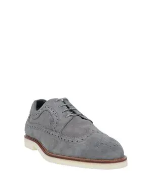 Hogan Lace-up Leather Brogues - Grey