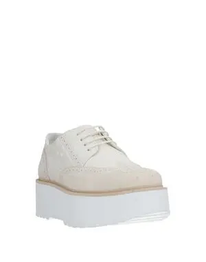 Hogan Leather Lace-up Shoes - White