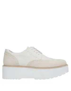 Hogan Leather Lace-up Shoes - White