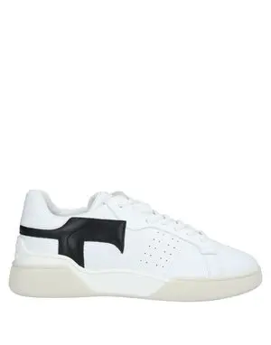 TOD'S Leather Low-top Sneakers - White
