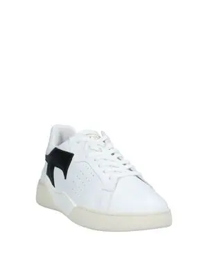 TOD'S Leather Low-top Sneakers - White