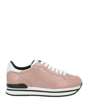 Hogan Leather Low-top Sneakers - Pink