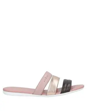 Hogan Leather Sandals - Pink