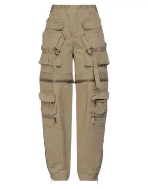 Dsquared2 Cargo Pants With Strap Detailing - Military Green