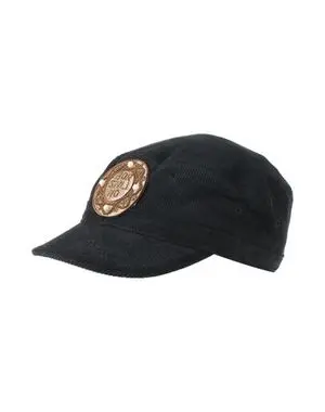 Borsalino Corduroy Baseball Cap - Black