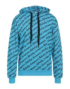 TAKESHY KUROSAWA Logo-print Hoodie - Turquoise