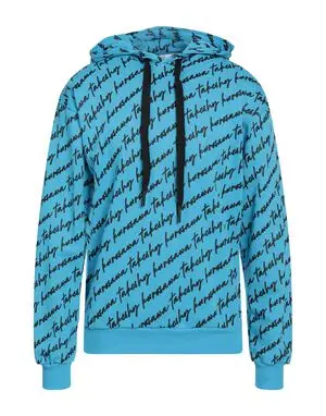 TAKESHY KUROSAWA Logo-print Hoodie - Turquoise
