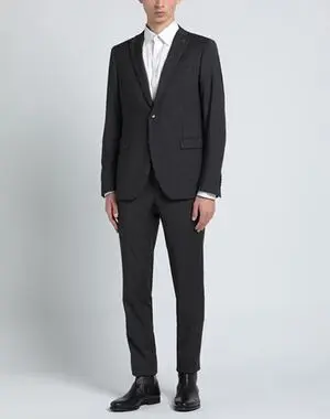 PAOLONI Suit Charcoal Size Virgin Wool