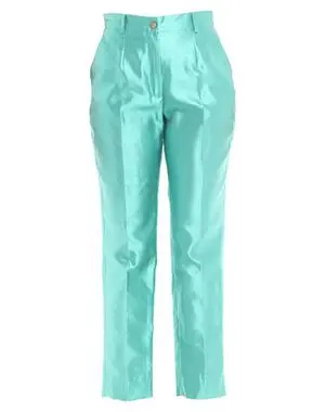 Dolce & Gabbana Tapered Shantung Pants - Green