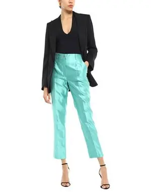 Dolce & Gabbana Tapered Shantung Pants - Green