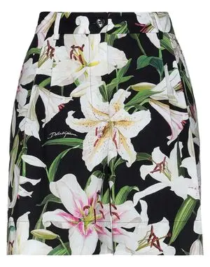 Dolce & Gabbana Floral Print Bermuda Shorts