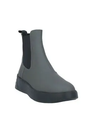 Hogan Regenerated Leather And Textile Fiber Ankle Boots