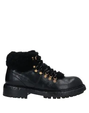 Dolce & Gabbana Ankle Boots In Calfskin And Shearling