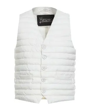 Herno Tailored Vest - White