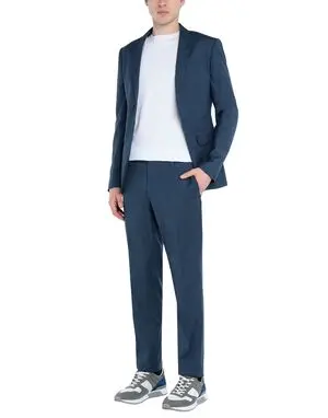 TRUSSARDI Suit Size Polyester, Viscose - Blue