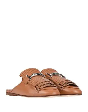TOD'S Mules & Clogs In Leather - Brown