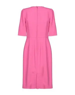 Dolce & Gabbana Midi Dress Viscose Acetate Elastane - Pink