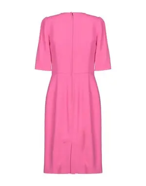 Dolce & Gabbana Midi Dress Viscose Acetate Elastane - Pink