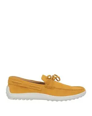 TOD'S Leather Loafers - Yellow