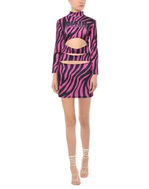 Philipp Plein Zebra-print Mini Dress - Pink