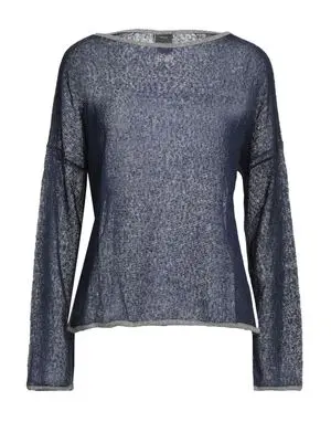 Pinko Sweater In Wool Blend - Dark Blue