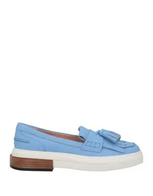 TOD'S Loafers In Sky Calfskin - Blue