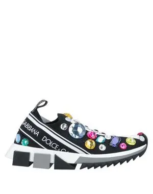 Dolce & Gabbana DOLCE & GABBANA Embellished Sneakers Black