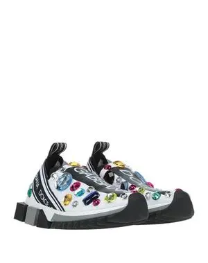 Dolce & Gabbana Embellished Sneakers - White