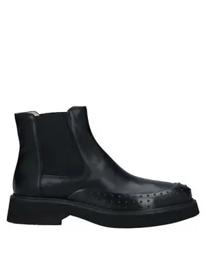 TOD'S Ankle Boots Size Soft Leather - Black