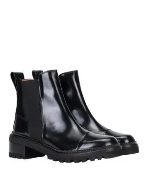 See By Chloé Ankle Boots In Leather