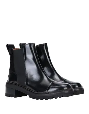 See By Chloé Ankle Boots In Leather