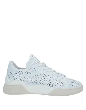 TOD'S Leather Low-top Sneakers - White