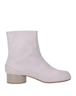 MAISON MARGIELA Leather Ankle Boots - Lilac