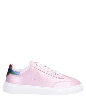 Hogan Leather Low-top Sneakers - Pink