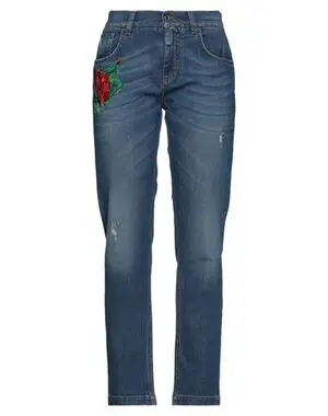 Dolce & Gabbana Embroidered Jeans For Women