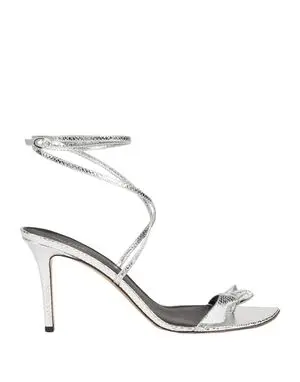 Isabel Marant Étoile ISABEL MARANT ÉTOILE Goat Skin Sandals Silver