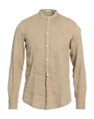 Massimo Alba Shirt Fuchsia Size Linen - Camel