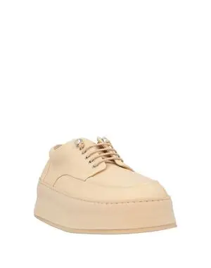 Marsèll Leather Lace-up Derby Shoes - Beige